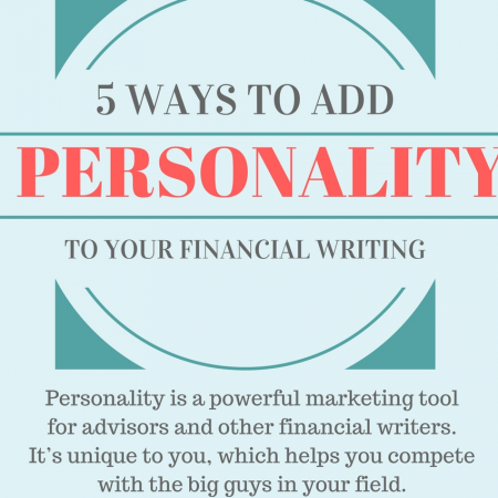 Infographic: 5 Ways to Add Personality to Your Financial Writing ...